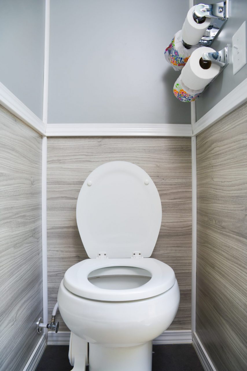 2-Stall Restroom Trailer from Boyett's in Pensacola, Florida